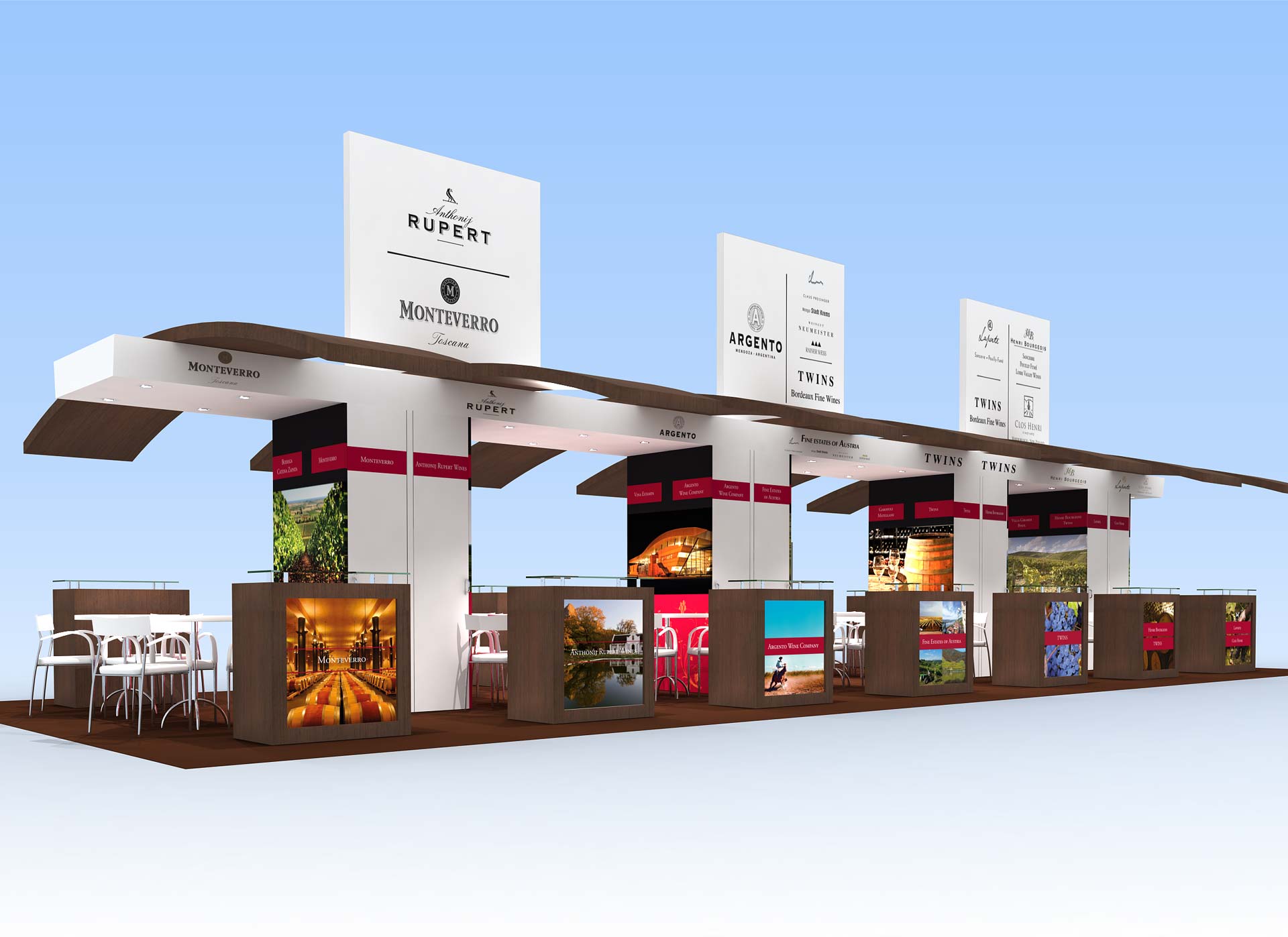 Conception et fabrication de stands d'exposition